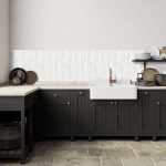 Herringbone Backsplash - Custom Splashbacks