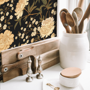 Regal Floral Splashback | Custom Regal Floral Splashbacks
