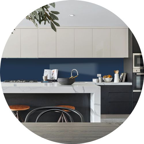 Blueberry Alusplash Splashback | Custom Splashbacks