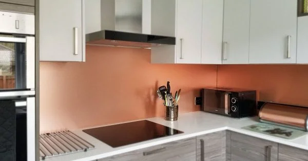Copper Aluminium Composite Splashback | Custom Splashbacks