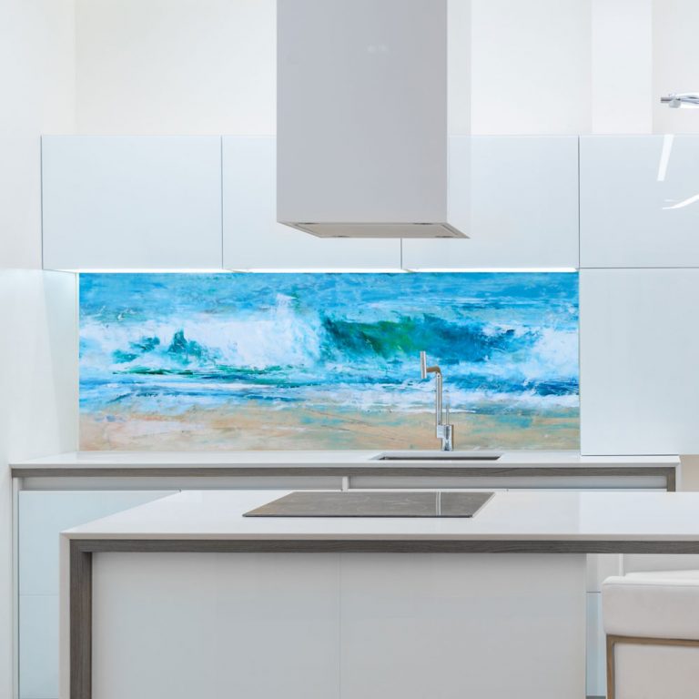 Royal Roller Splashback | Custom Oil Painting Splashbacks