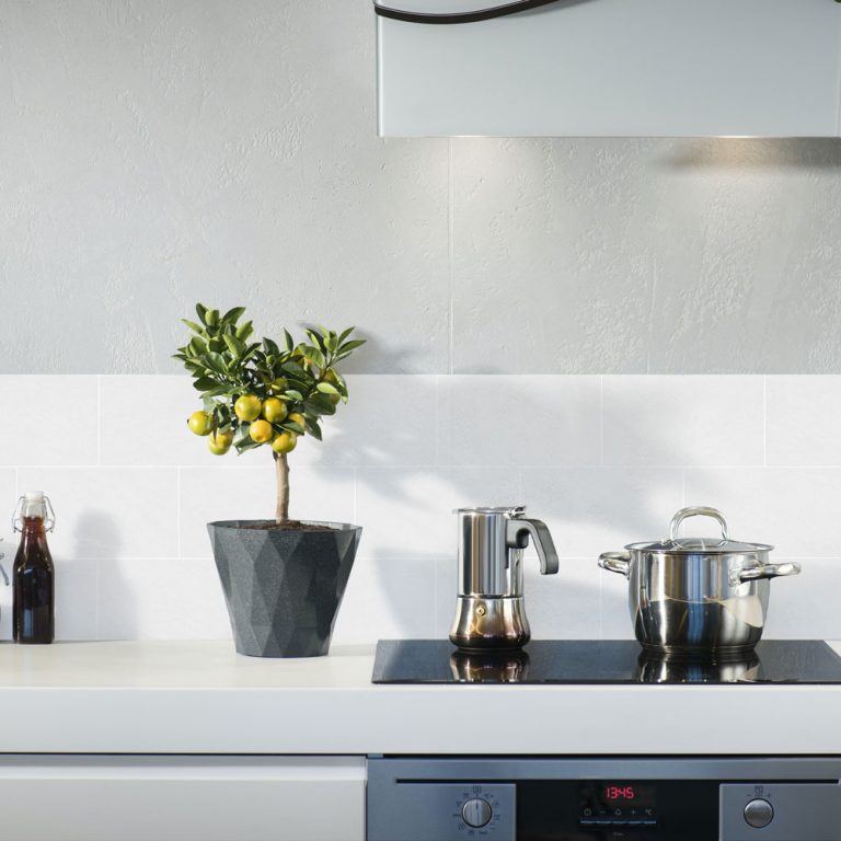 Stone Effect Tile Splashback | Custom Stone Splashbacks